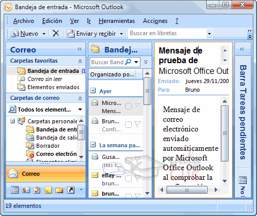 OUTLOOK: ELEMENTOS BASICOS DE OUTLOOK